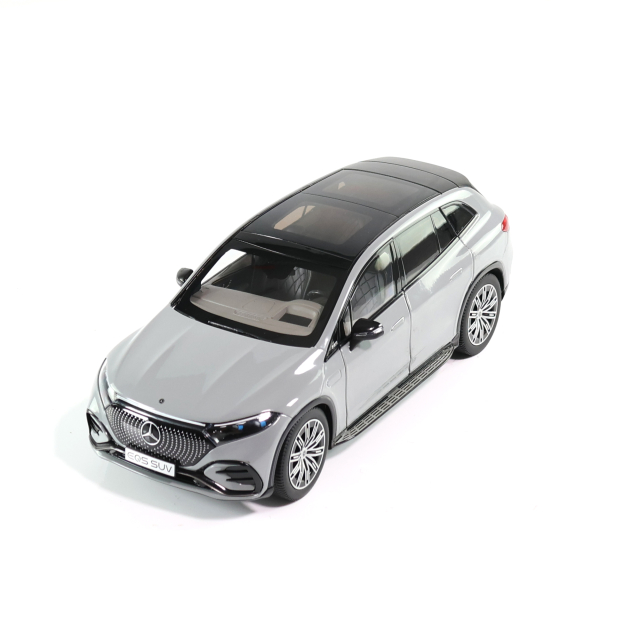 1:18 Model car EQS SUV X296 AMG Line alpingrau uni Original Mercedes ...