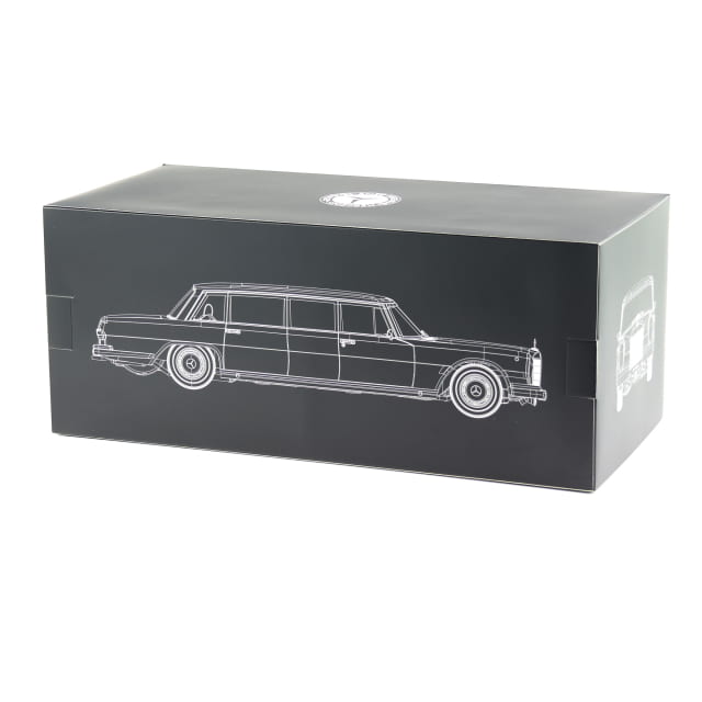 1:18 Modellauto 600 Pullmann W100 (1963 - 1991) blau Original Mercedes ...
