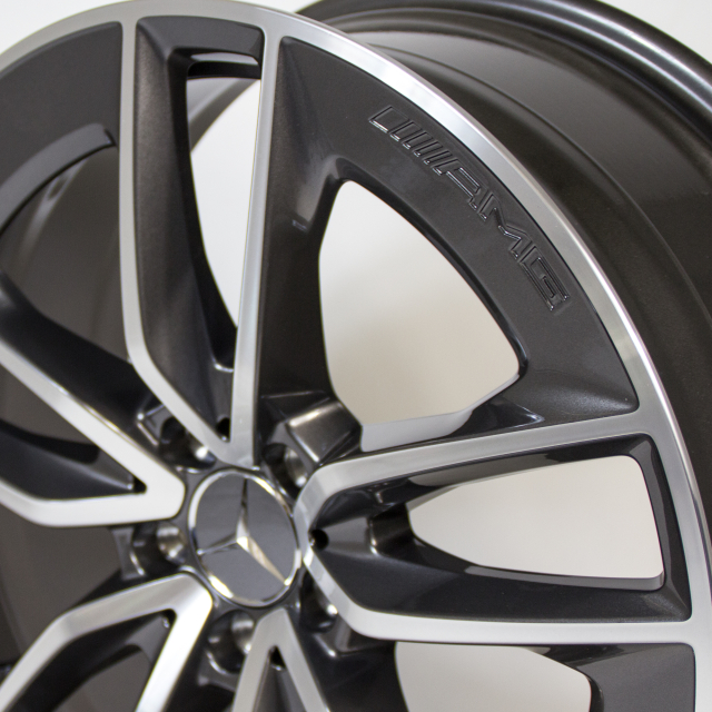 E53 AMG 20-inch rim set Mercedes-Benz E-Class 213 5-twin-spoke tremolit ...