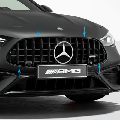 53 AMG Kühlergrill schwarz CLE C236 Coupé Original Mercedes-AMG | CLE53 ...