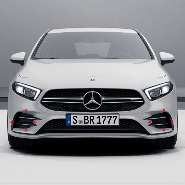 A 35 AMG lower front grill A-Klasse 177 Original Mercedes-Benz | A35 ...
