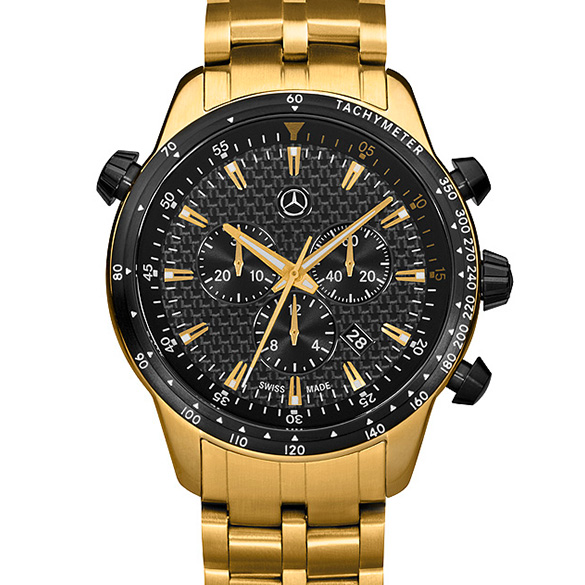 Watch men Chronograph Classic Carré Genuine Mercedes-Benz