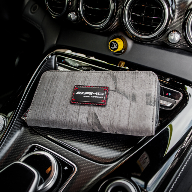 AMG Burnout Big Spender Wallet grau