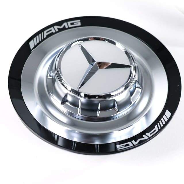 AMG Nabendeckel Zentralverschlussdesign himalaya grau Original Mercedes ...