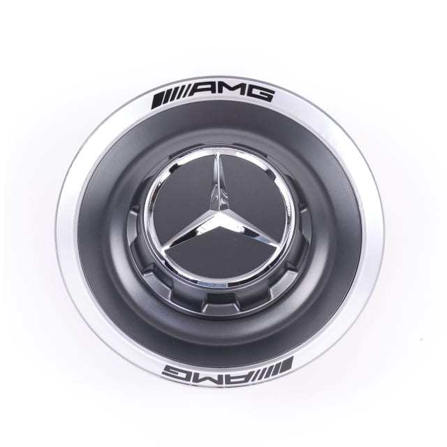 AMG Nabendeckel Zentralverschlussdesign tremolitgrau matt Original ...