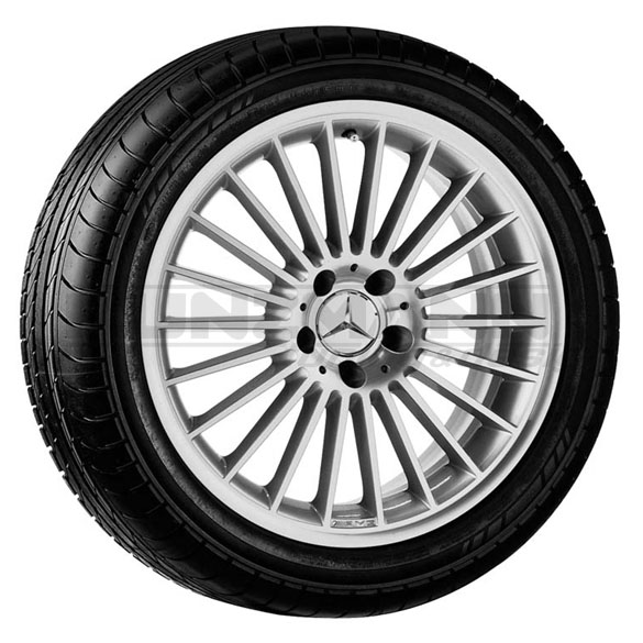Mercedes-Benz light-alloy wheels | 10-double-spoke 18 inch | E-Class W211