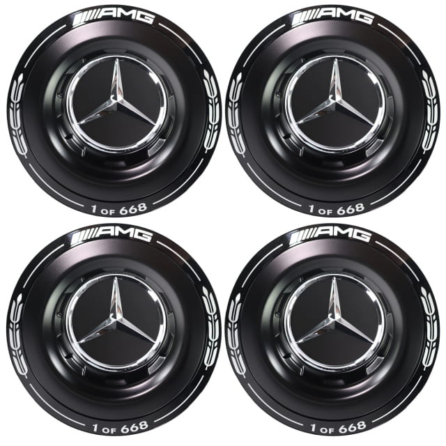 AMG wheel hub cover 1 of 668 Forged rims Hub cover Original Mercedes ...