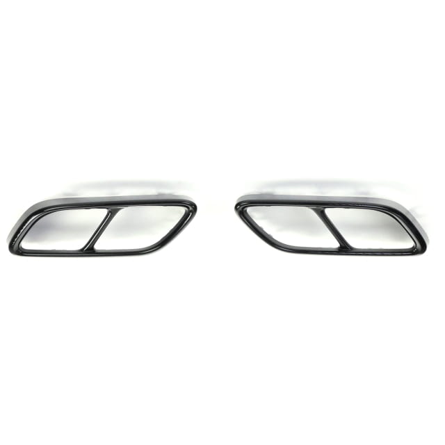 Black style Exhaust trims VW Golf 8 VIII Genuine Volkswagen | Golf8 ...
