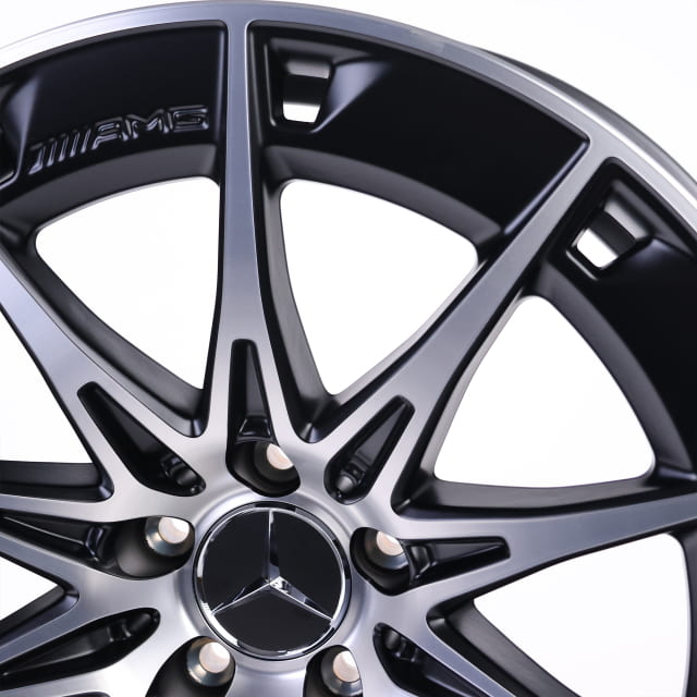 CLE 53 AMG 19-inch rims C236 A236 black matt genuine Mercedes-AMG ...