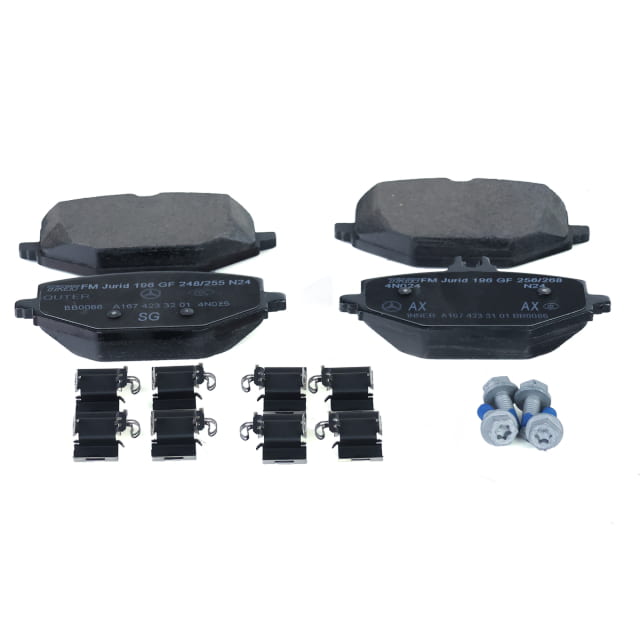 Front brake pads set GLE SUV V167 Genuine Mercedes-Benz | Bremsbelag ...