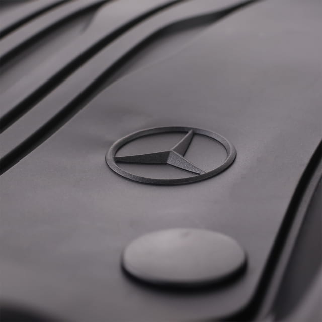 Gummi Fußmatten vorne GLB EQ X244 schwarz 2-teilig Original Mercedes ...