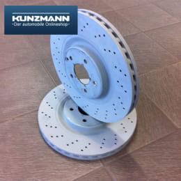 Front brake discs | CLK-Class W209 CLK200 CGI | Sport Package | Genuine ...