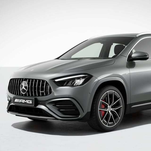Panamericana Kühlergrill GLA H247 Facelift Chrome Original Mercedes-AMG ...