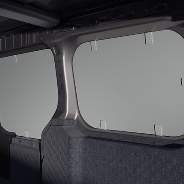 Plywood Wall Panels KIA PV5 Cargo Area Protection 4-piece | Innenwand ...