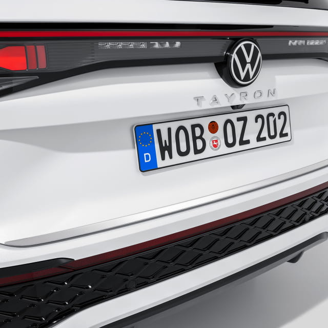 Protective strip for tailgate VW Tayron R4 chrome look Genuine ...