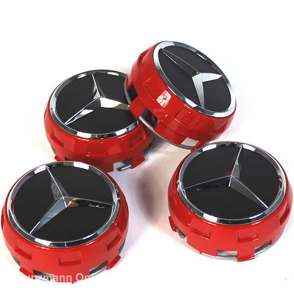 Original AMG Mercedes-Benz Nabendeckel Felgendeckel Edition 1 Rot NEU ...