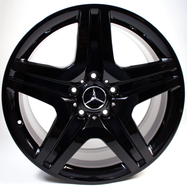 G 63 AMG 20 Zoll Felgen Satz schwarz G-Klasse W463 Original Mercedes ...