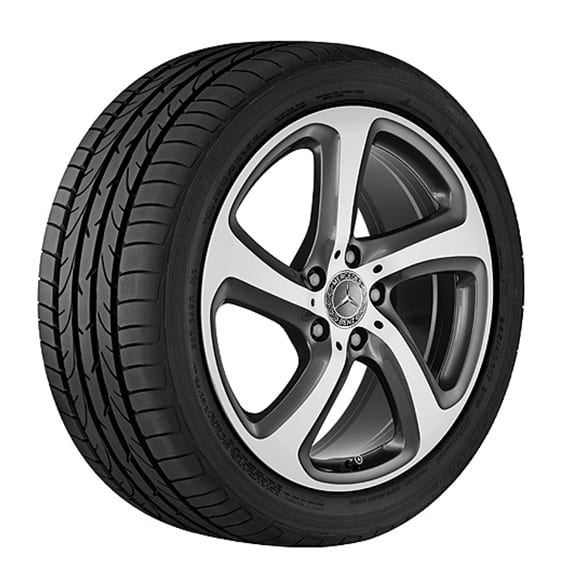 18 inch light alloy wheel set | E-Class Coupé C238 | 5-spoke-wheel ...