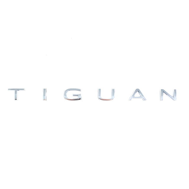 Tiguan lettering tailgate VW Tiguan 3 CT1 chrome Genuine Volkswagen ...