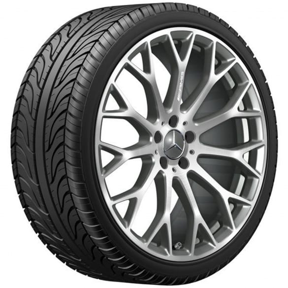 21 inch AMG SL R232 wheel set titanium grey | A2324012700/2800 7X21