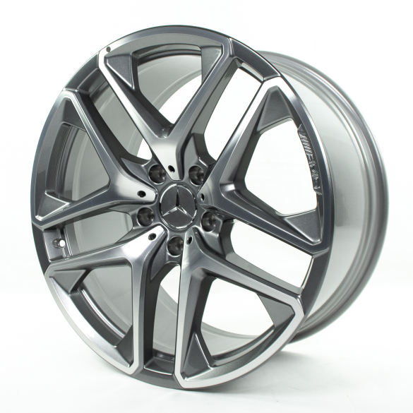 53 AMG 21 inch GLE C167 rims grey 5-double-spoke genuine | A1674014200 ...