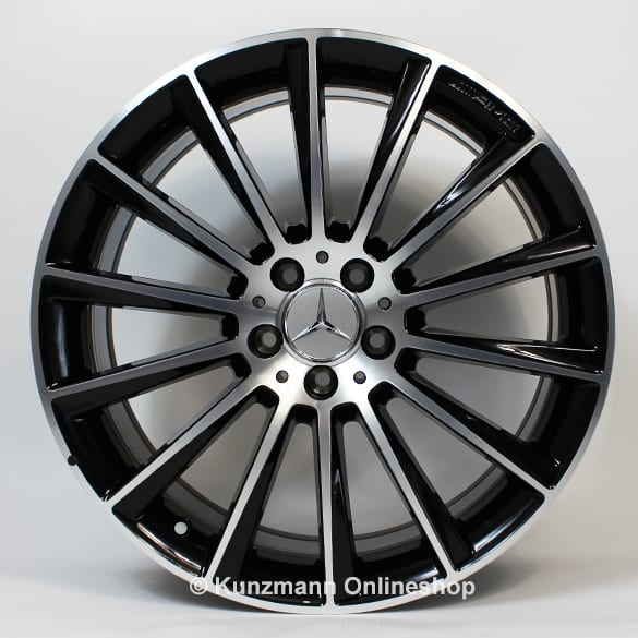 AMG 20-inch alloy wheel set | S-Class W222 | multi-spoke | Night ...