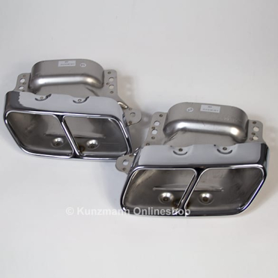 GLA 45 AMG Performance Exhaust Tips | GLA-Class X156 | genuine Mercedes ...
